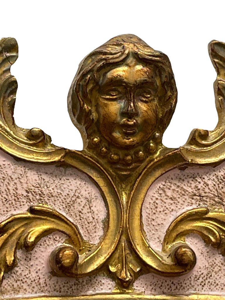 Beautiful Stunning Ornate Tole Toleware Gilded Frame Mirror, Italy ...