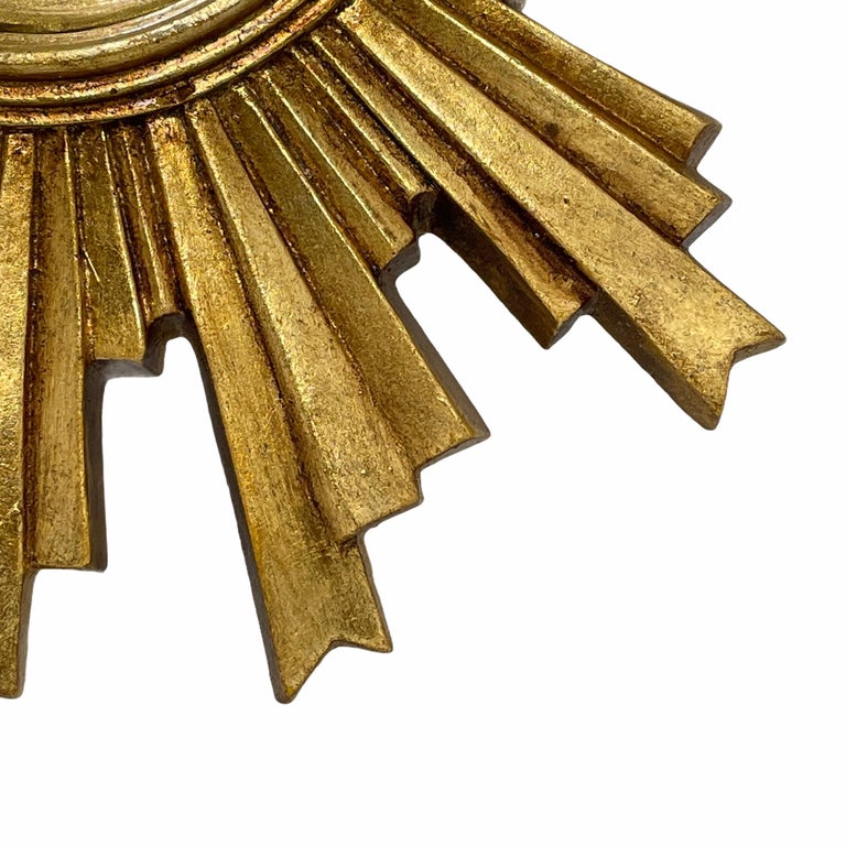 Beautiful Sunburst Starburst Convex Mirror Composition, German, circa ...