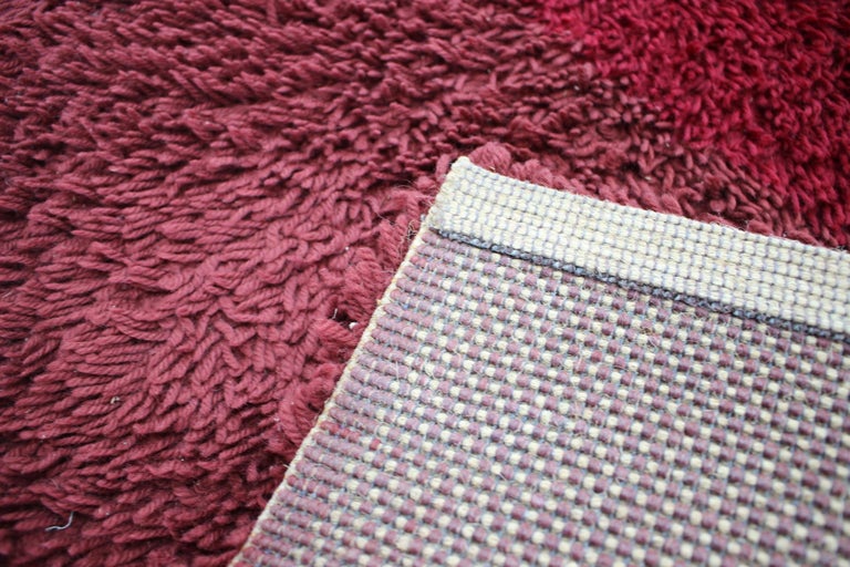 Beautiful Swiss Midcentury Scandinavian Ege Rya Carpet / Rug, 1970s at ...