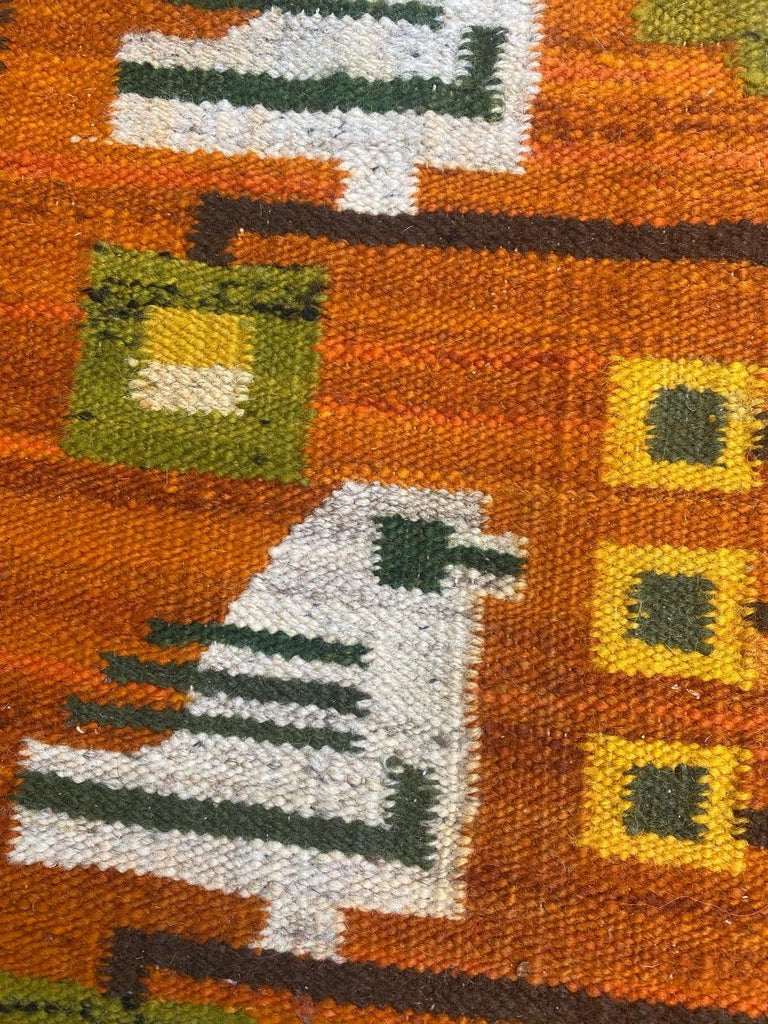 Beautiful Vintage Art Deco Polish Tapestry For Sale at 1stDibs