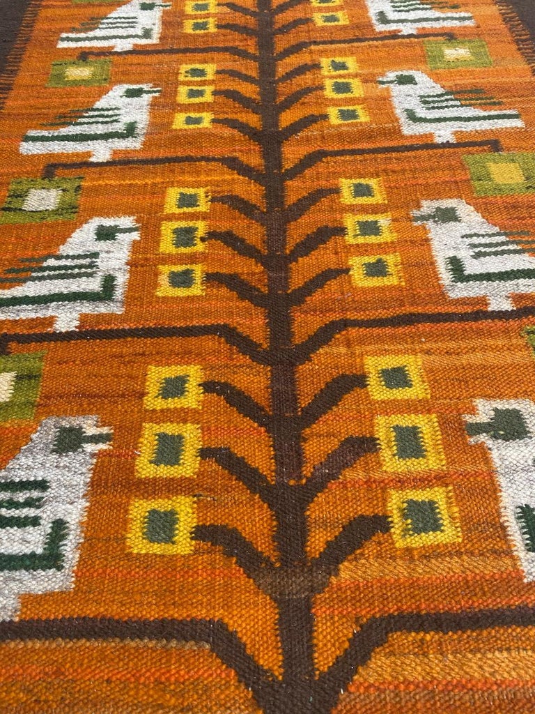 Beautiful Vintage Art Deco Polish Tapestry For Sale at 1stDibs