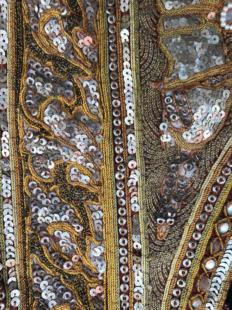 Beautiful Vintage Indonesian Embroidery For Sale at 1stDibs