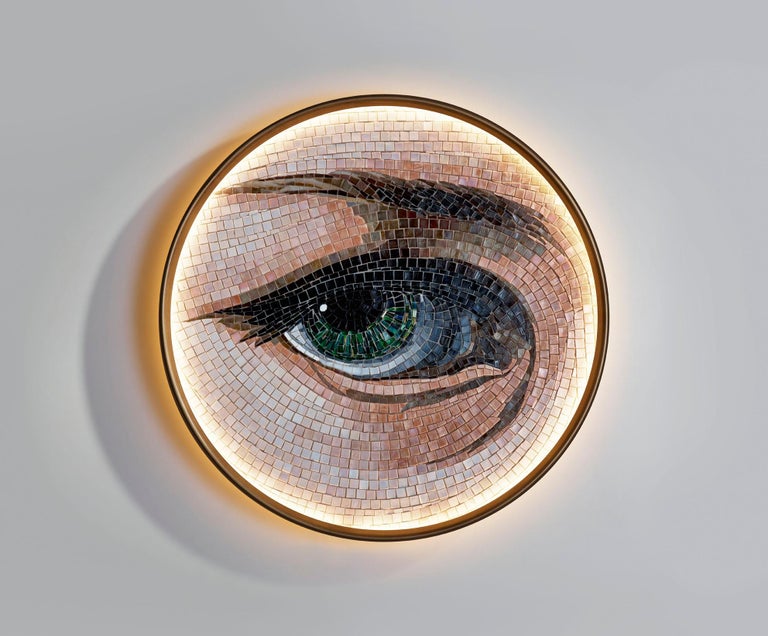 Beautiful Wall Sconce Front and Back Led Lighting Metal Frame Artistic ...