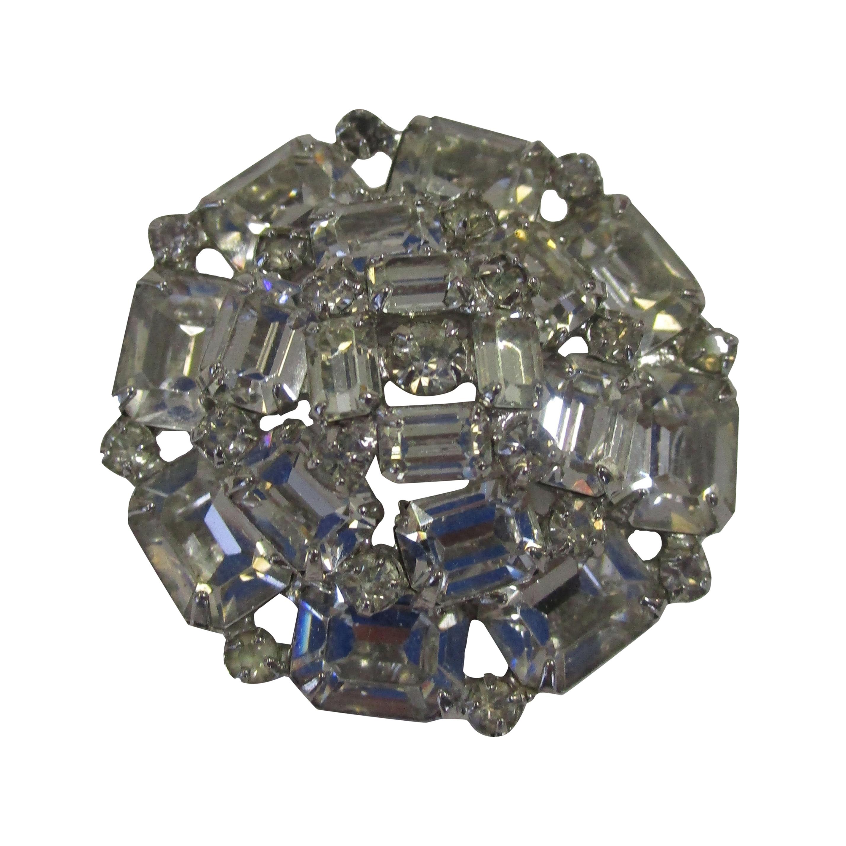 Vintage Rare Weiss 5 Candle Christmas Tree Pin and Earrings at 1stDibs ...