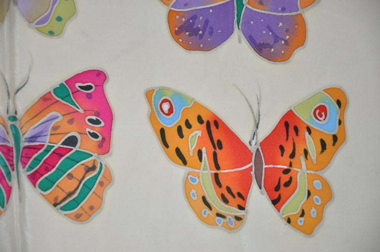 Beautifully Multicolor Detailed Hand-Painted "Butterflies Collection ...