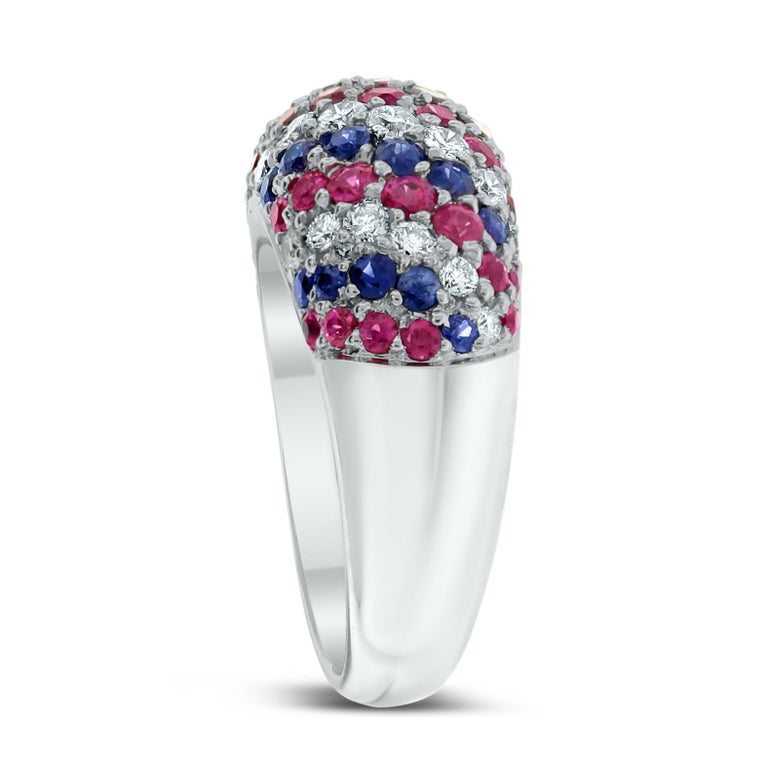 Beauvince Cynthia Diamond and Gemstone Band '2.52 Ct Gemstones', in ...