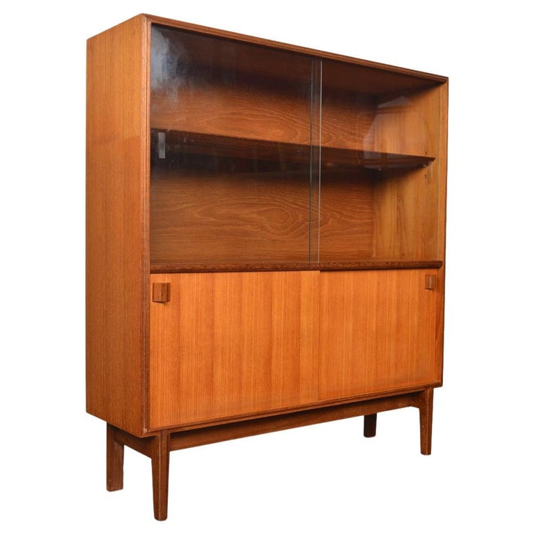 Beaver + Tapley Multi-Width Narrow Cocktail Cabinet / Cupboard in Teak ...