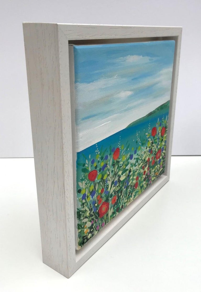 Becca Clegg - Becca Clegg, Flower Path to the Sea III, Original Floral ...