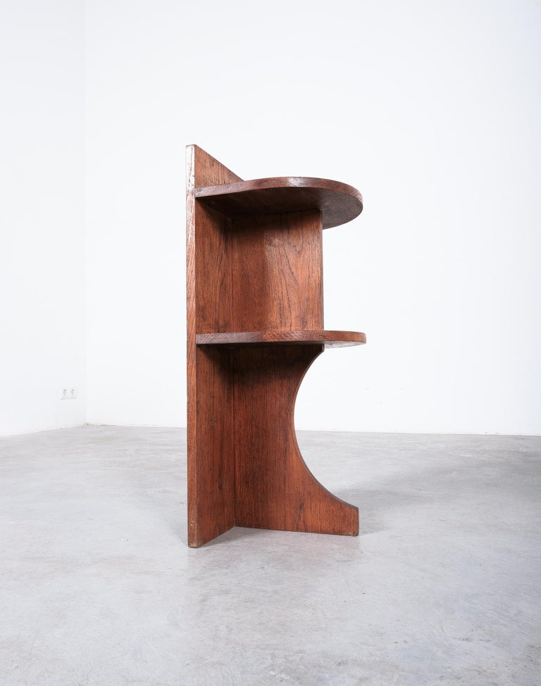 Bed Side Table Wood Artisan Style Gio Ponti, France, 1950 For Sale at ...