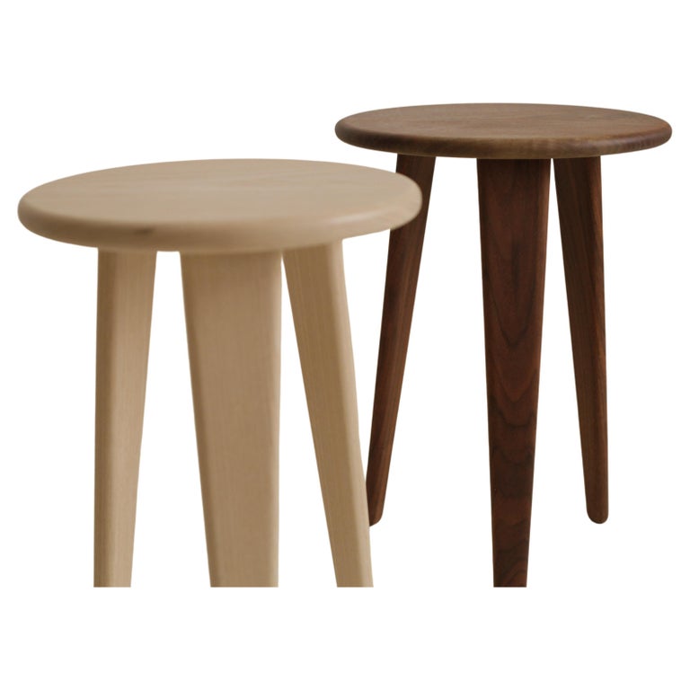 Bedside Table in Walnut and Ash by Boyd and Allister For Sale at 1stDibs