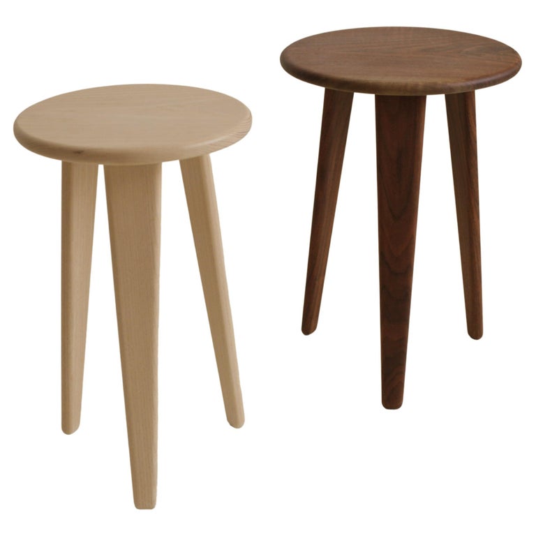 Bedside Table in Walnut and Ash by Boyd and Allister For Sale at 1stDibs