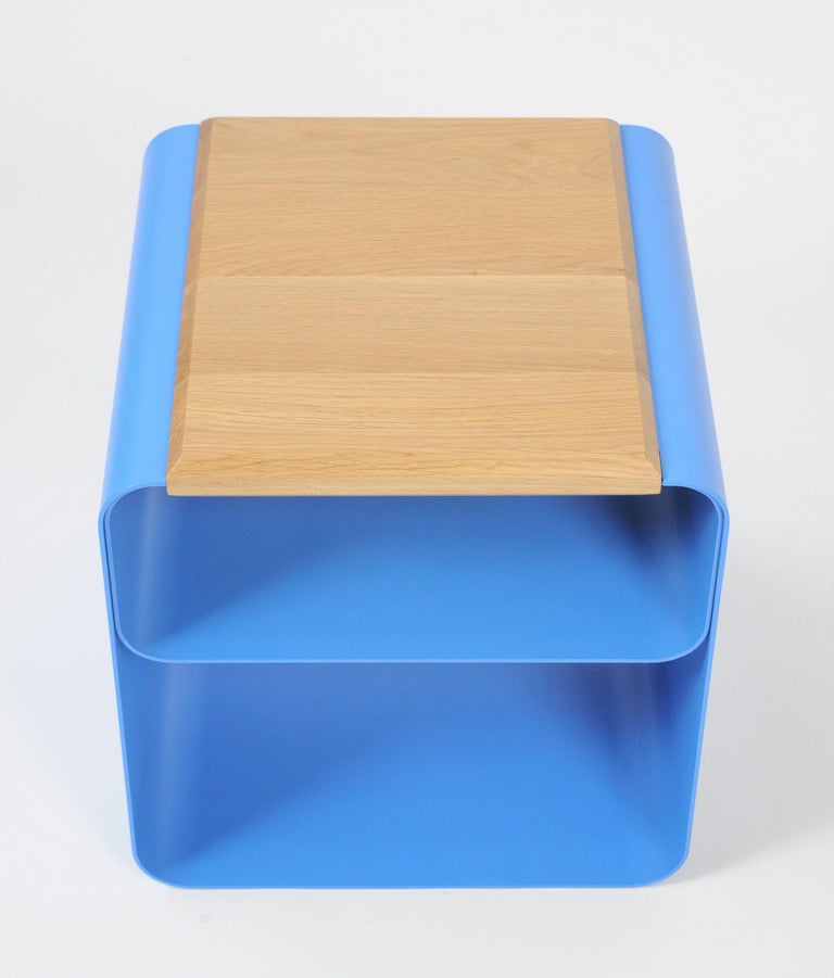 Bedside Table or Stool or Open Container in Shaped Sheet For Sale at ...