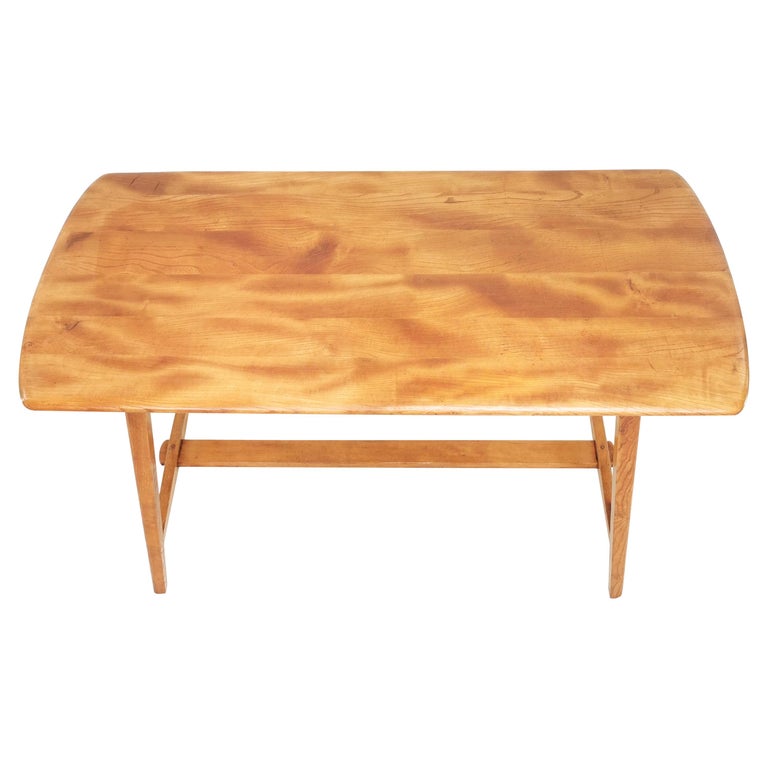 Beech and Elm CC41 Ercol Utility Mid Century Dining Table For Sale at ...