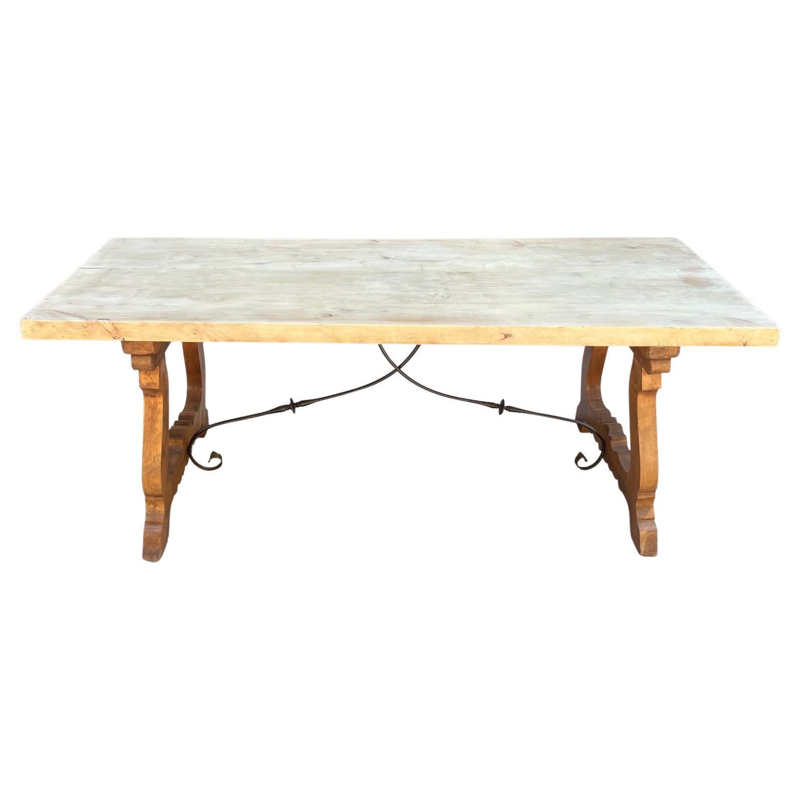 Farmhouse Refectory Dining Table For Sale at 1stDibs