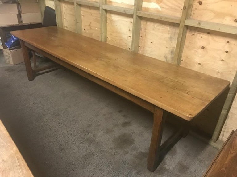 Beech French Farmhouse Table at 1stDibs