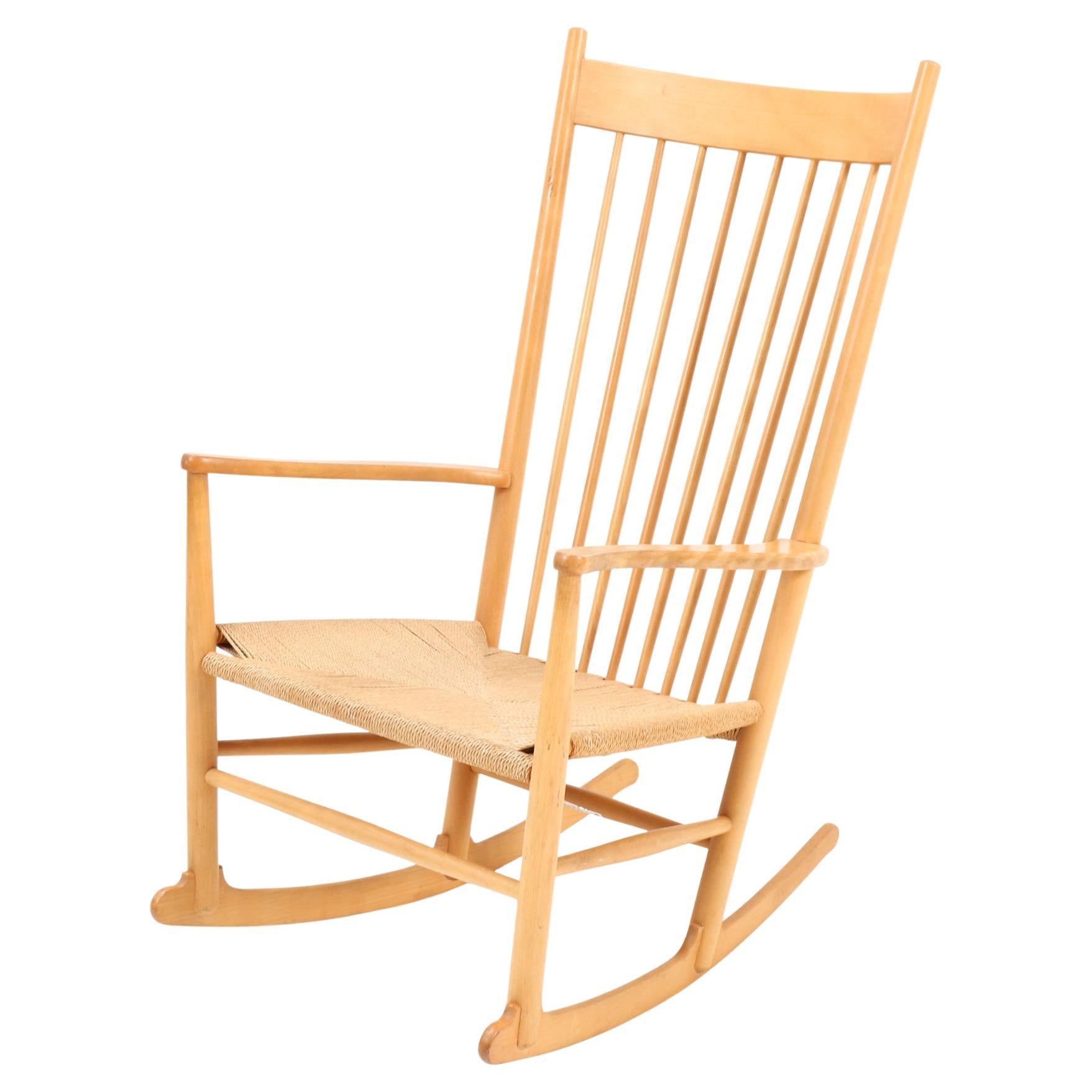 Mid-Century Modern Danish Rocking Chair by Frank Reenskaug for Bramin ...