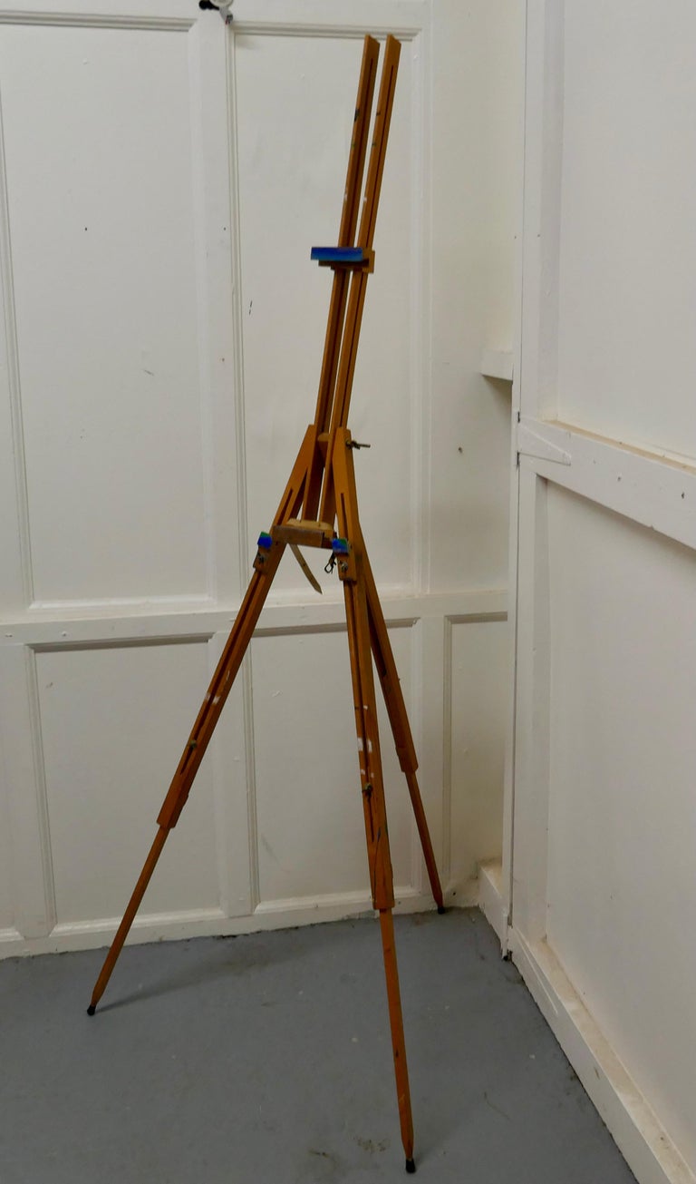 Beech Portable Folding Easel at 1stDibs | portable easel