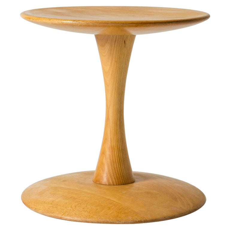 Beech Stool/Table "Toadstool", "Trisserne" by Nanna Ditzel for Kolds ...