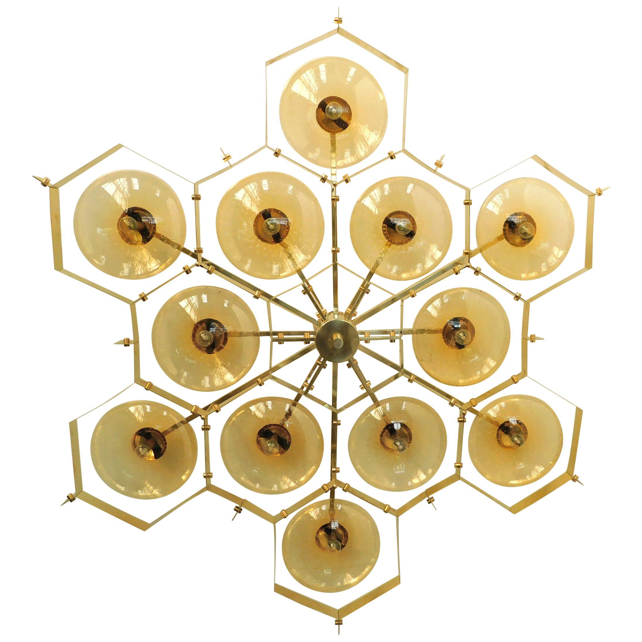 Midcentury Beehive Ceiling Flush Mount at 1stDibs | beehive ceiling fan