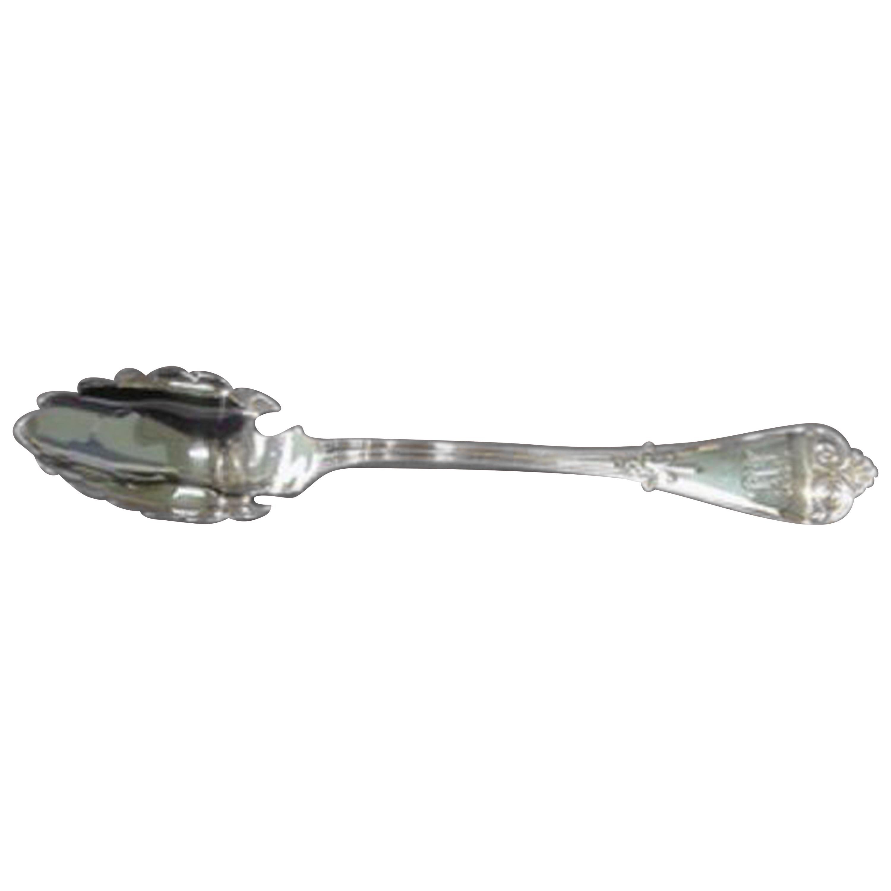 Antique Tiffany and Co. Sterling Silver 1869 Tiffany Large Jelly Spoon ...