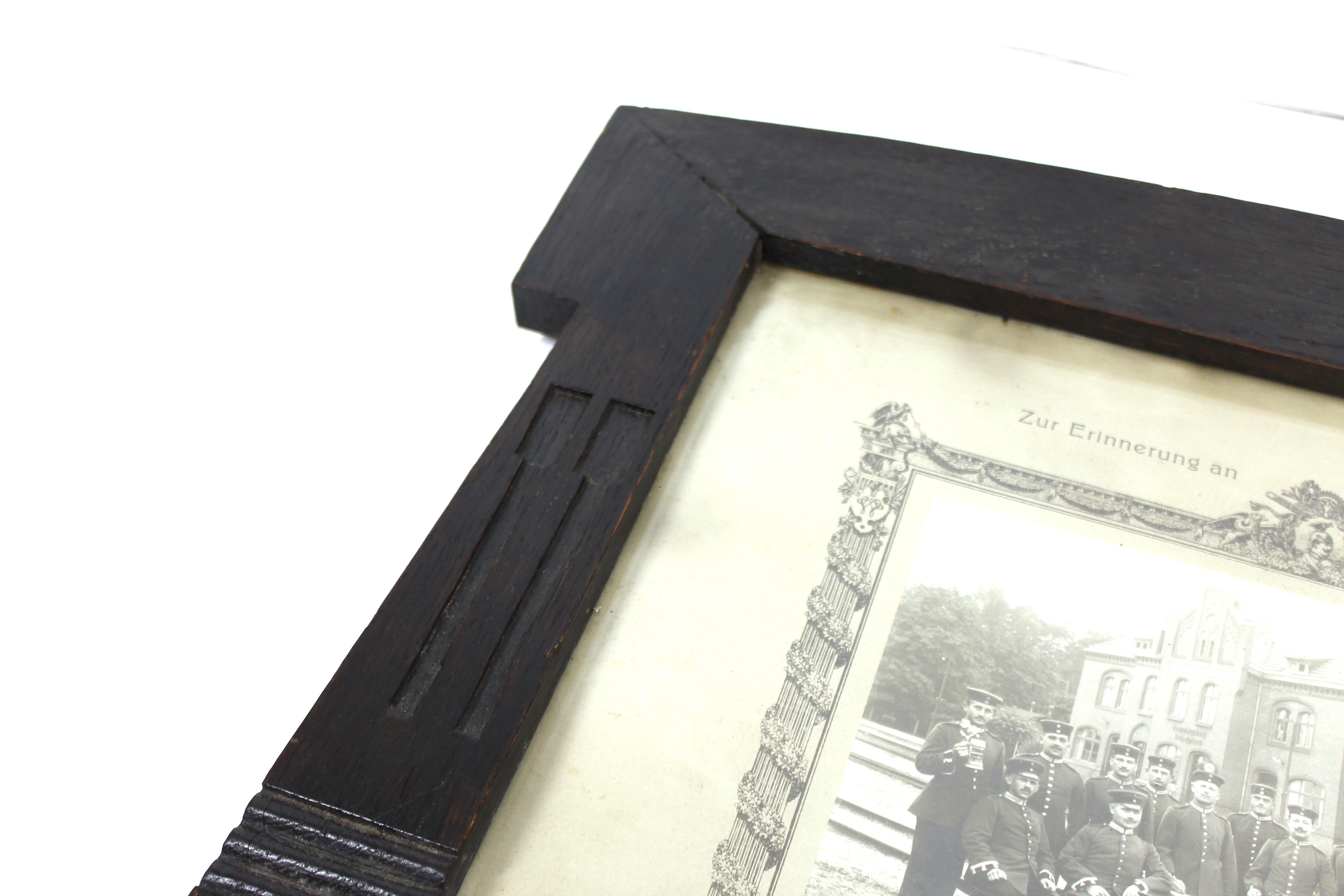 Behrens School German Secessionist Picture Frame in Ebonized Oak For ...