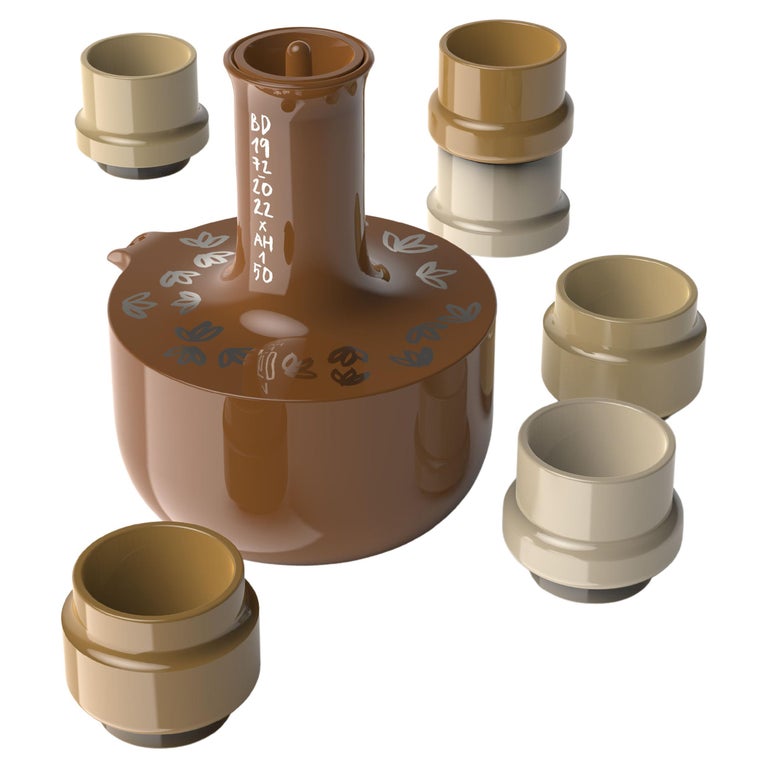 Beige Doobide Crockery Set by Alfredo Häberli For Sale at 1stDibs