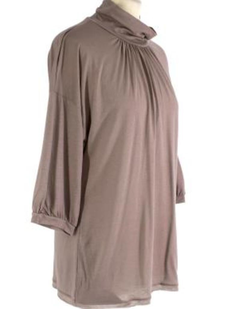 Beige Roll neck Jumper For Sale at 1stDibs