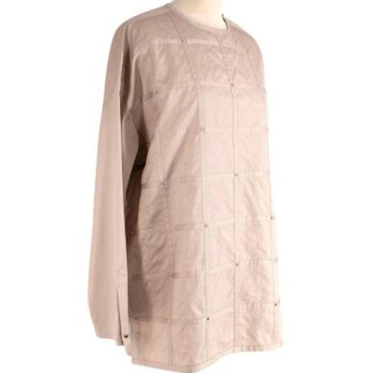Beige Studded Tunic For Sale at 1stDibs