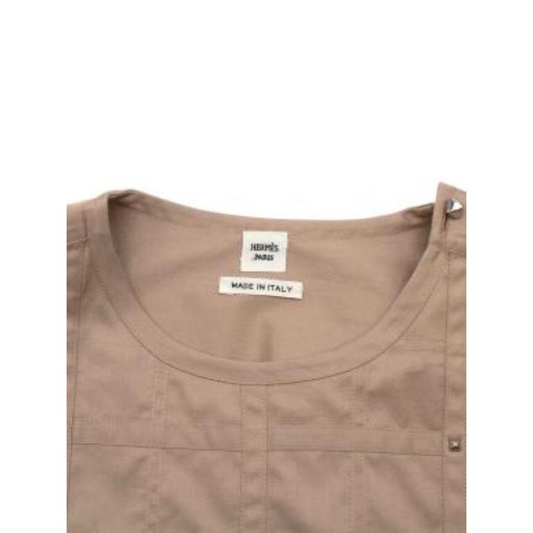 Beige Studded Tunic For Sale at 1stDibs