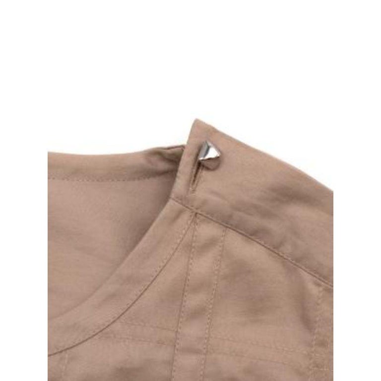Beige Studded Tunic For Sale at 1stDibs