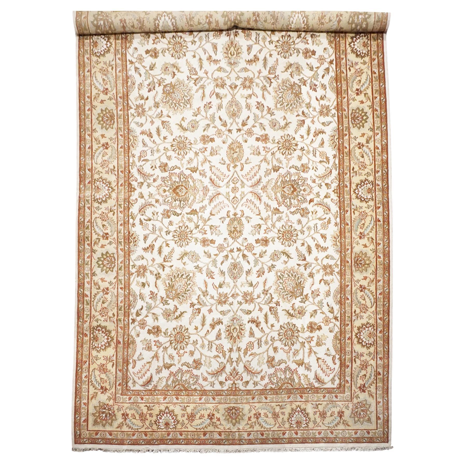 Red Tabriz Runner For Sale at 1stDibs