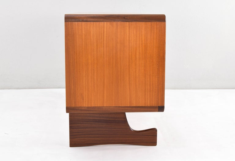 Beithcraft Mid-Century Modern Teak Triptych Mirror Dressing Table or ...