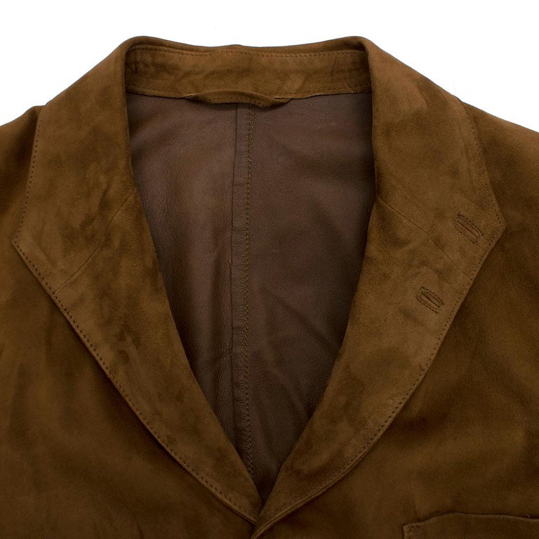 Bel y Cia Brown Suede Jacket XL at 1stDibs | cia jacket