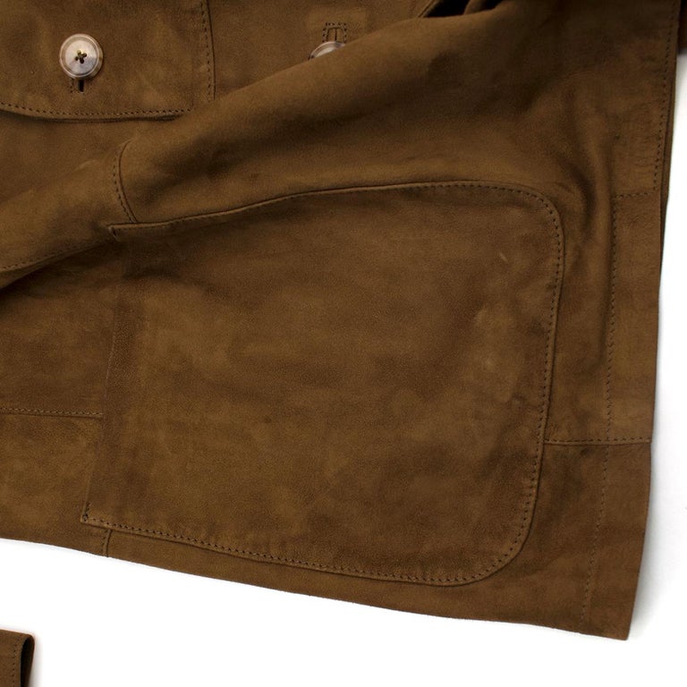 Bel y Cia Brown Suede Jacket XL at 1stDibs | cia jacket