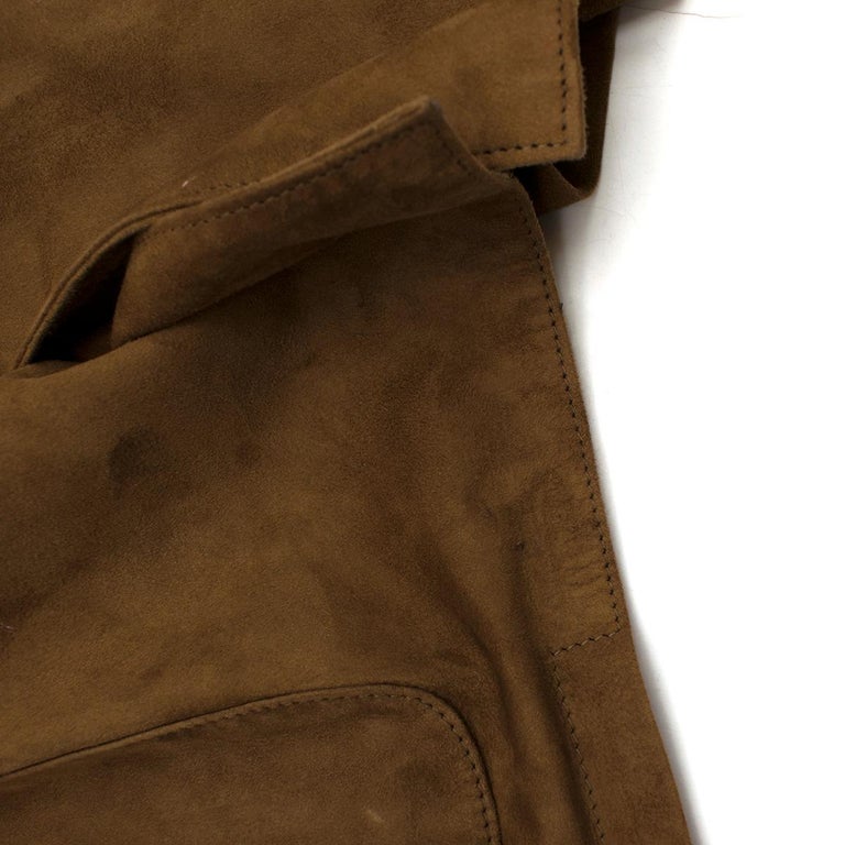 Bel y Cia Brown Suede Jacket XL at 1stDibs | cia jacket