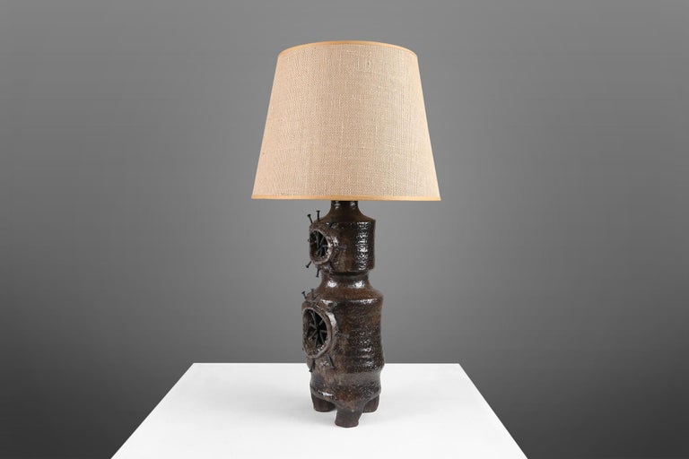 Belgian Brutalist Lamp, circa 1960 For Sale at 1stDibs