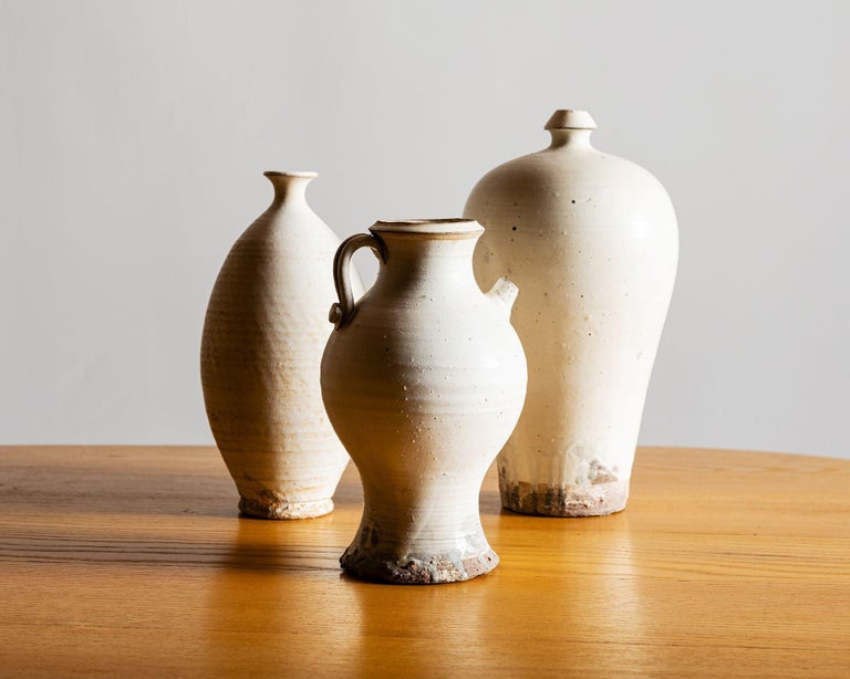 Belgian Contemporary Vase in Bisque Glaze, 2018 For Sale at 1stDibs