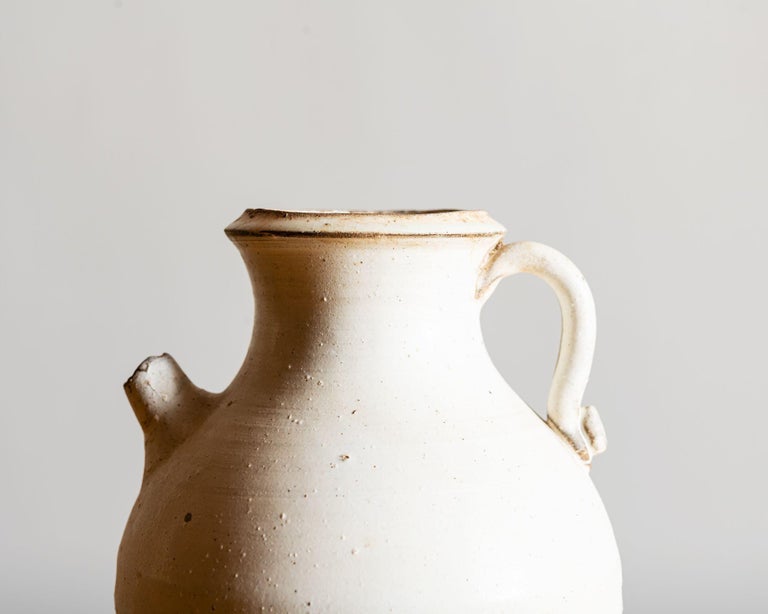 Belgian Contemporary Vase in Bisque Glaze, 2018 For Sale at 1stDibs