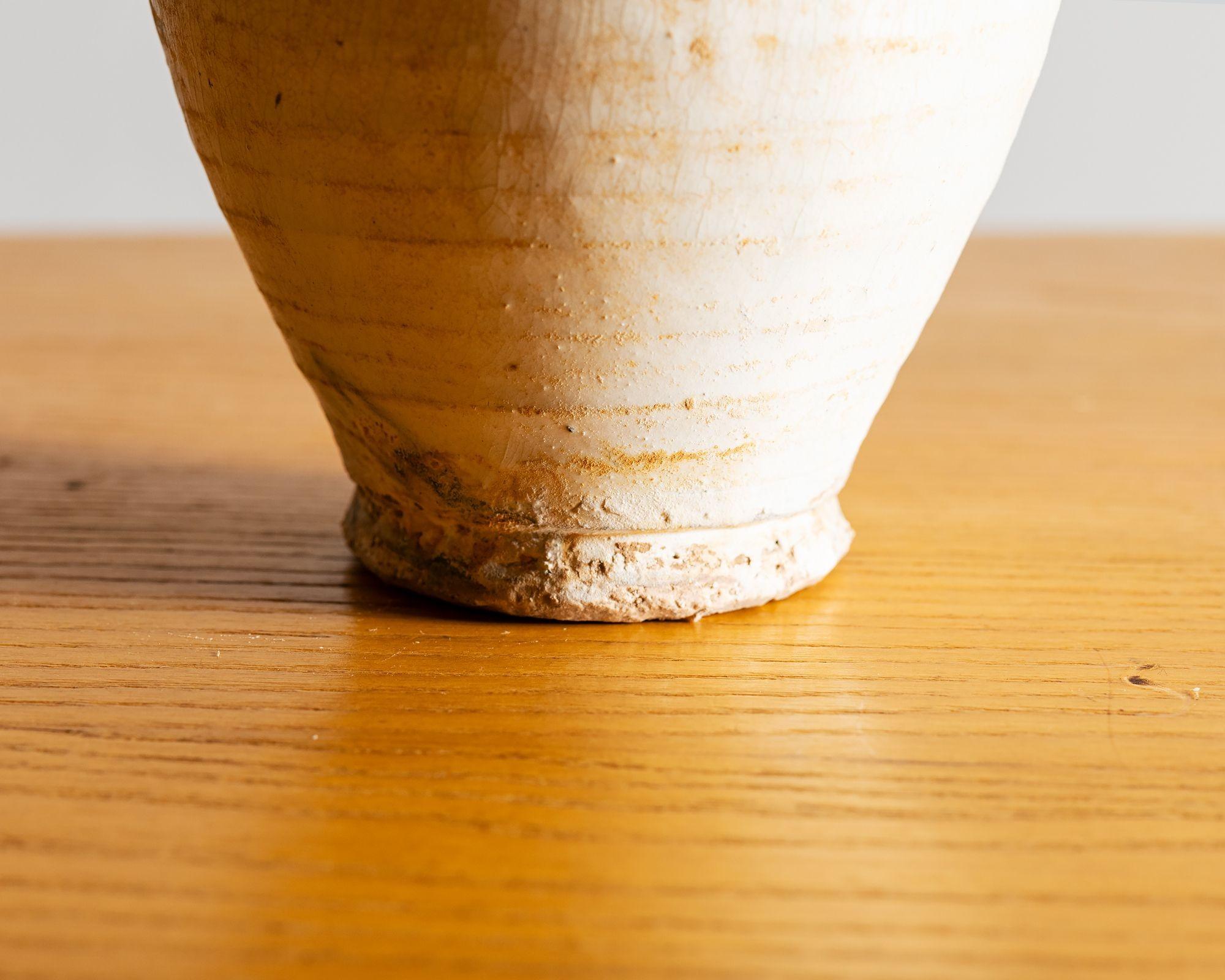 Belgian Contemporary Vase in Bisque Glaze, 2018 For Sale at 1stDibs