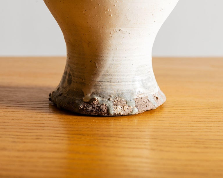 Belgian Contemporary Vase in Bisque Glaze, 2018 For Sale at 1stDibs