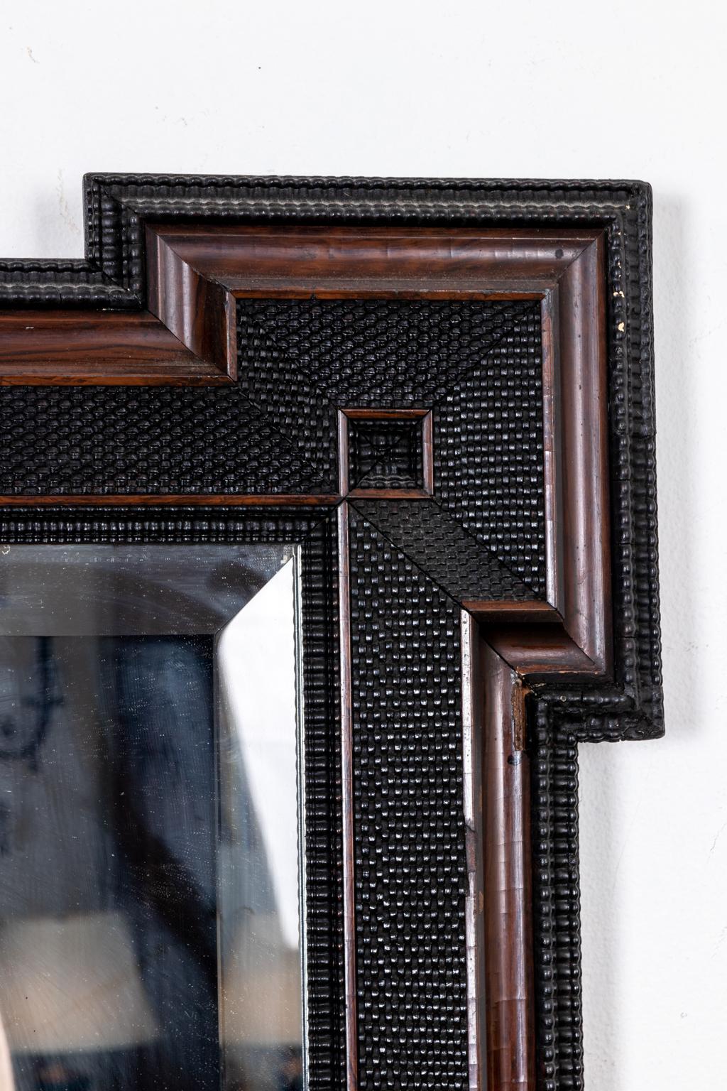 Belgian Dog Ear Mirror at 1stDibs