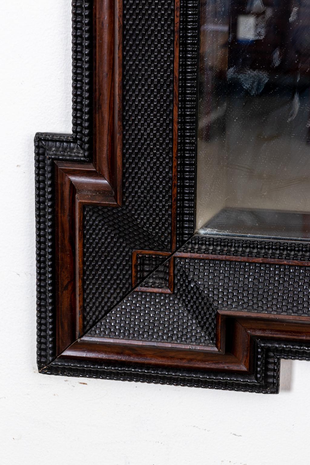 Belgian Dog Ear Mirror at 1stDibs