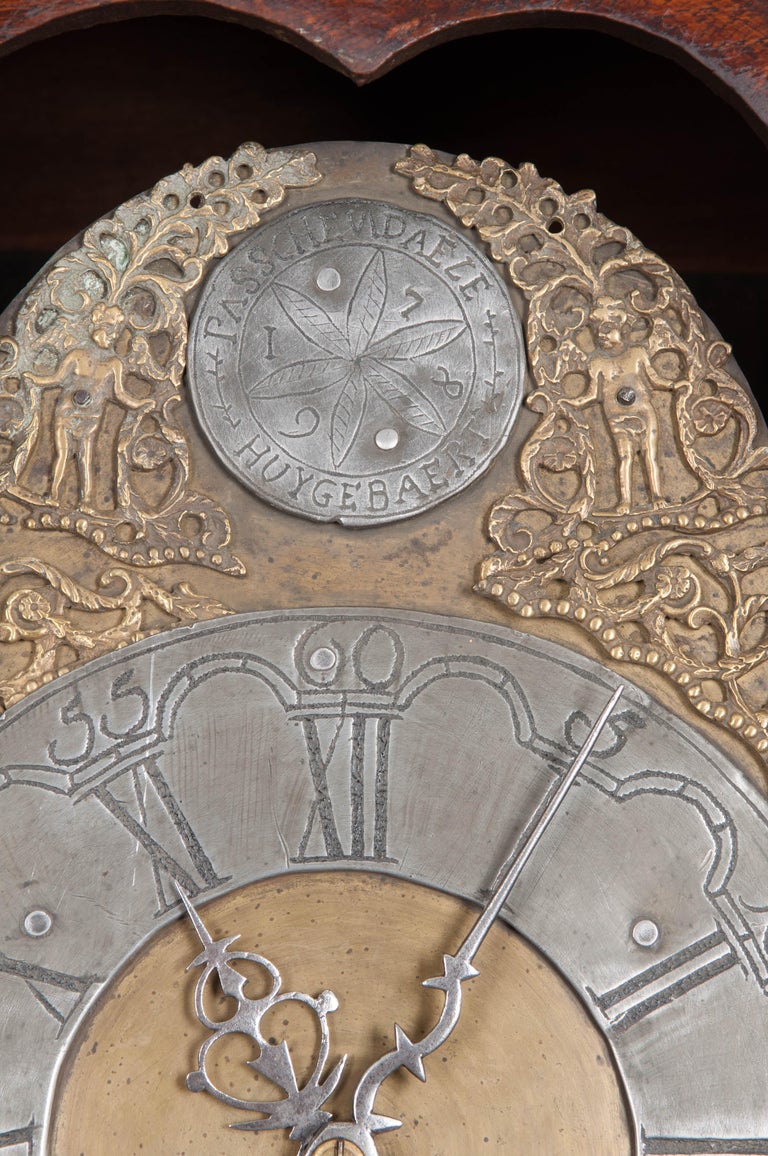 Belgian Provincial Late 18th-Early 19th Century Oak Tall Case Clock at ...