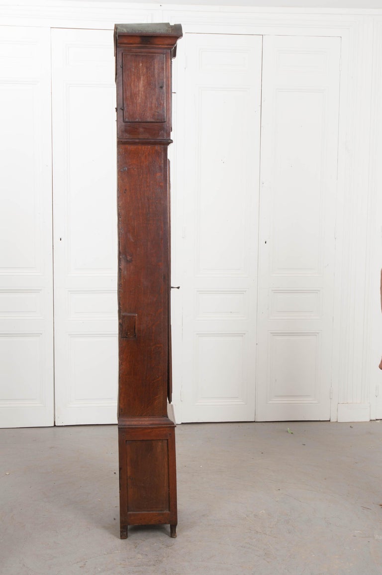 Belgian Provincial Late 18th-Early 19th Century Oak Tall Case Clock at ...