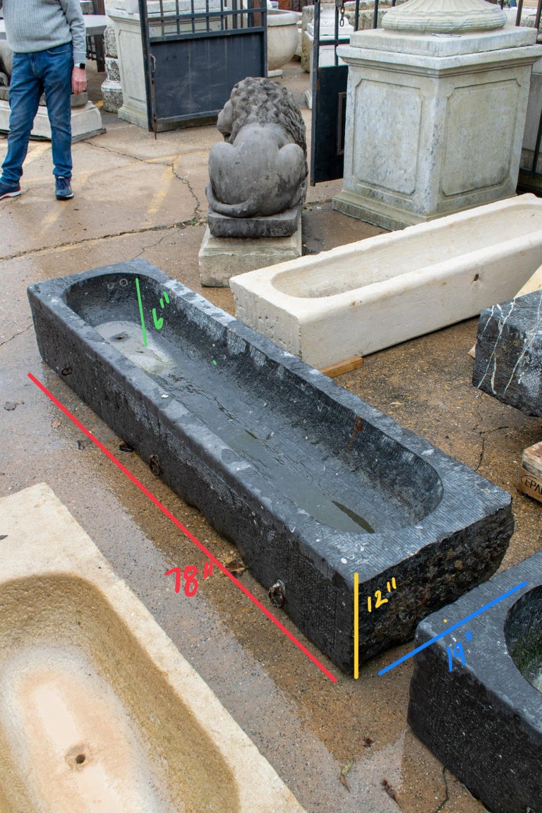 Belgium Bluestone Trough For Sale at 1stDibs