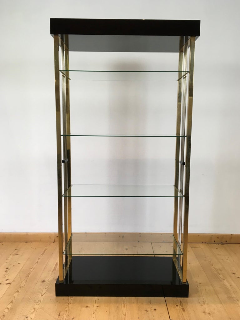 Belgo Chrome Open Showcase, Open Shelves For Sale at 1stDibs