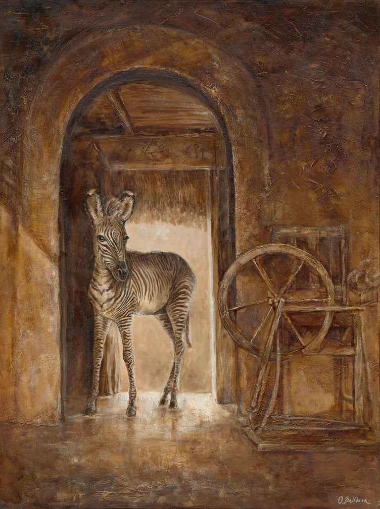 Belikova Olga - The Guest (zebra) For Sale at 1stDibs