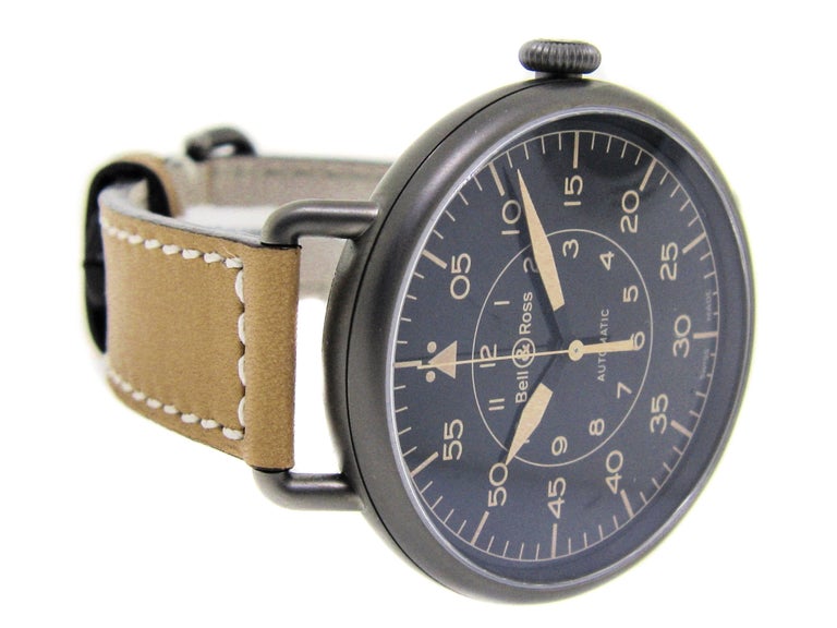 Bell and Ross Stainless Steel WW1 Vintage Automatic Wristwatch For Sale ...