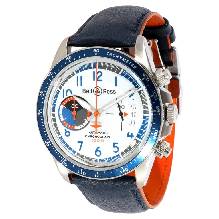 Bell and Ross Racing Bird BRV294-BB-ST/SCA Men's Watch in Stainless ...