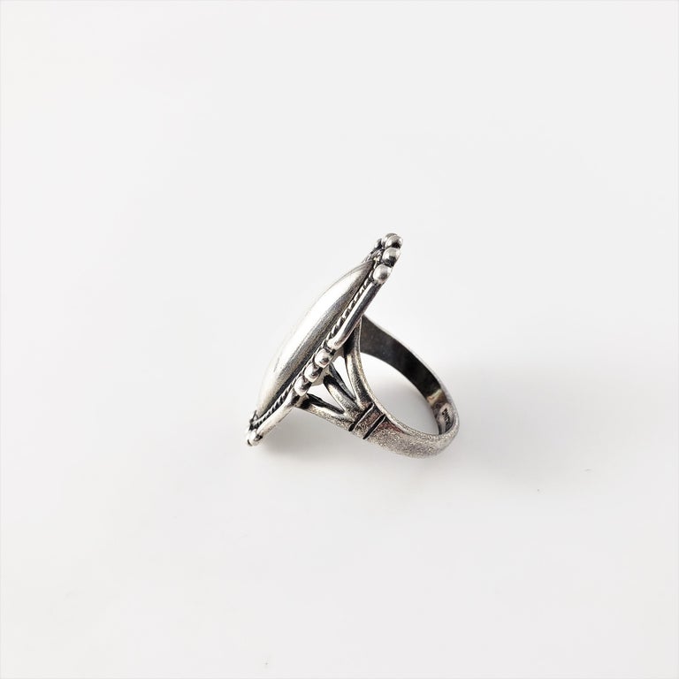 Bell Trading Post Sterling Silver Linear Ring at 1stDibs